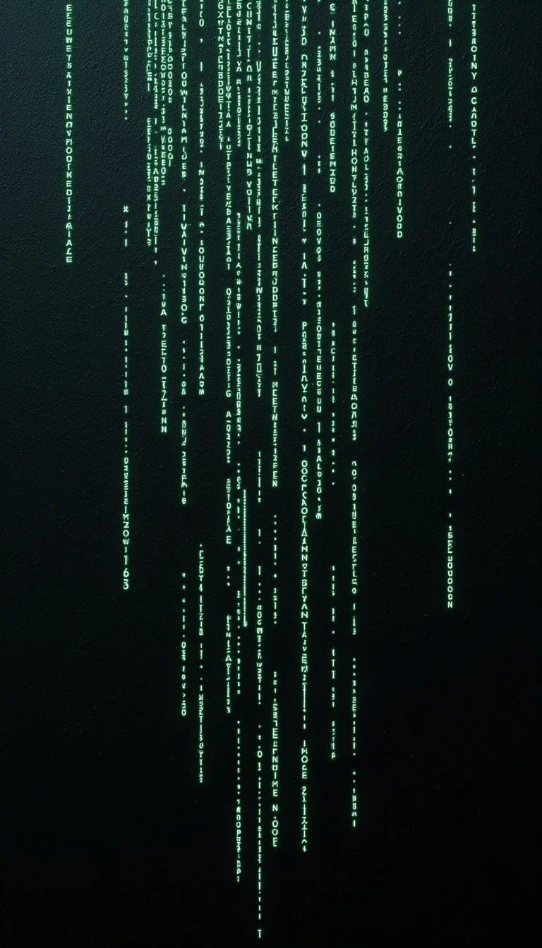 Falling Code Wallpaper Download Free Data Green Codes Falling Matrix