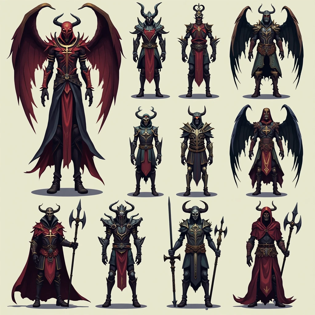 spritesheet of 32-bit battle sprites of jrpg... - FluxPro.art