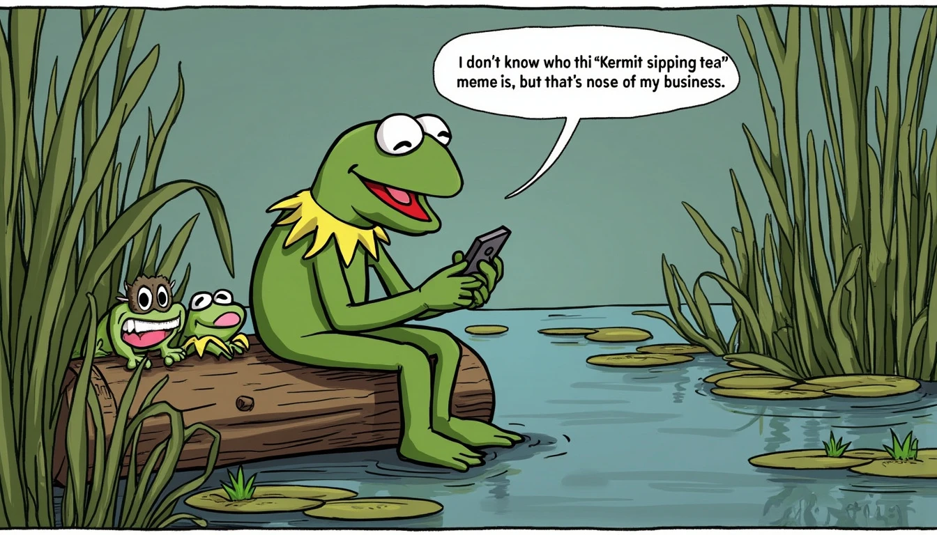 Muppet Tea Memes Pepe The King Prawn' Meme Goes Viral On TikTok;