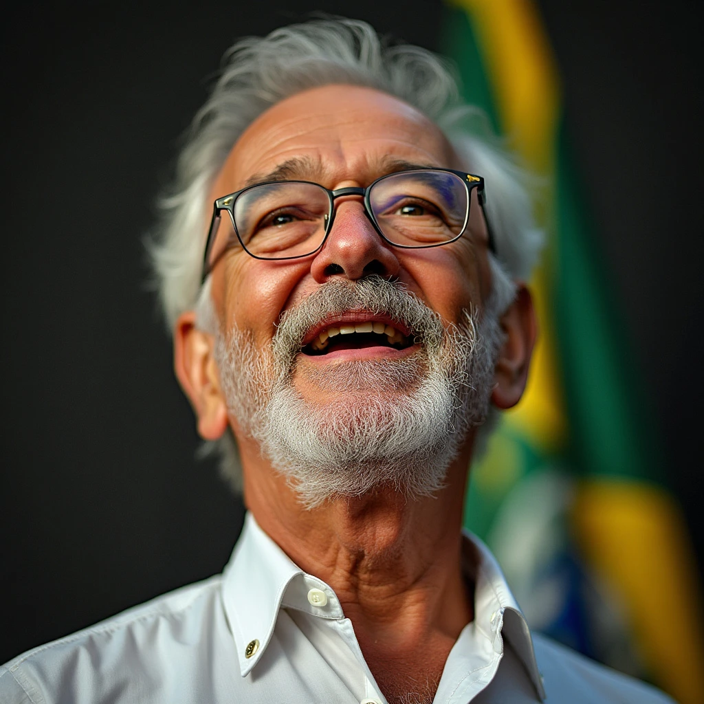 a photo of Brazilian President Lula - FluxPro.art