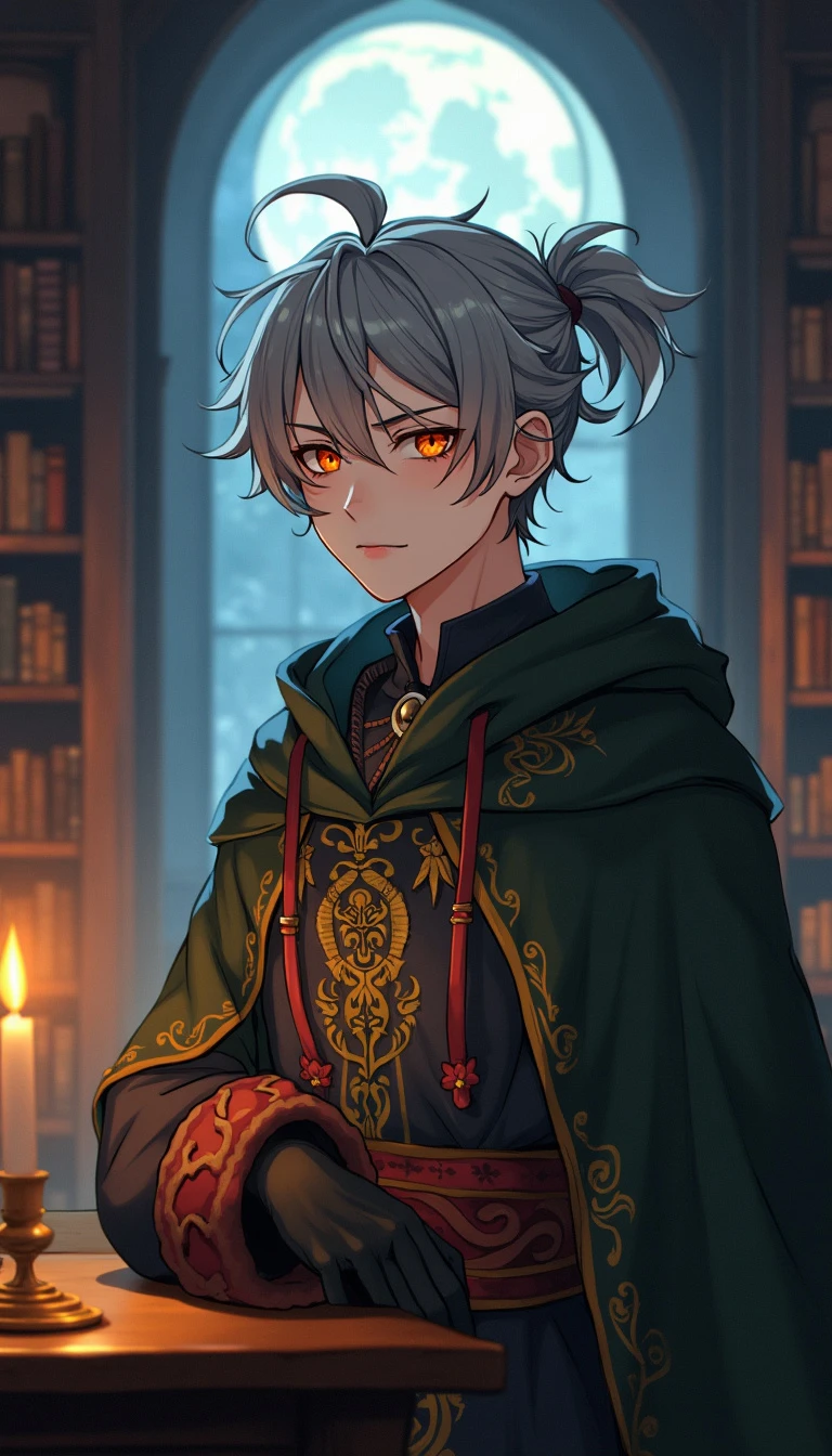 A captivating anime portrait of a medieval guy... - FluxPro.art