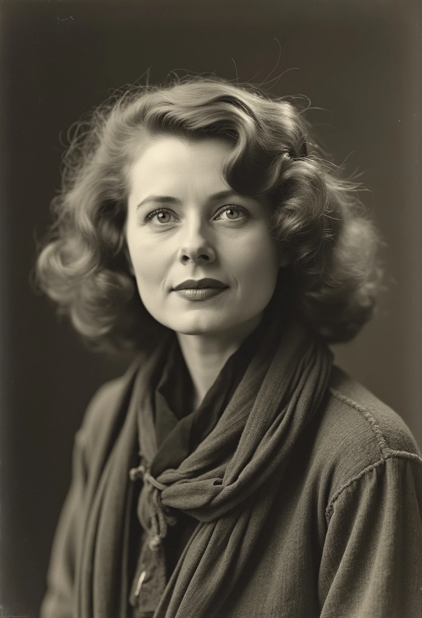 beaty woman portrait from Hollywood actress... - FluxPro.art
