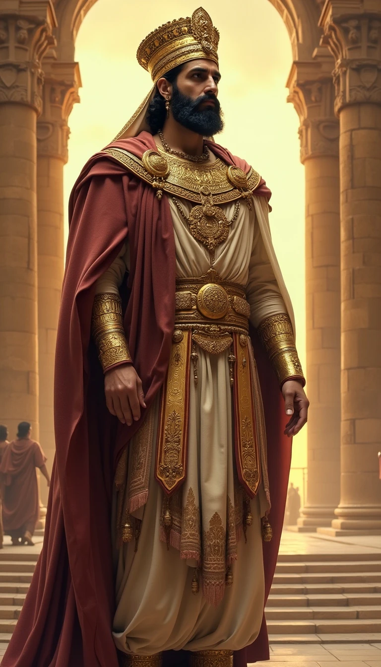 Cyrus the Great, the illustrious founder of the... - FluxPro.art