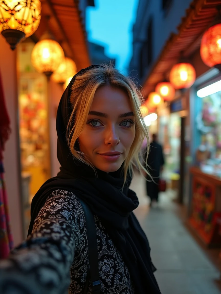 Generate a hyper-realistic GoPro of an enigmatic... - FluxPro.art