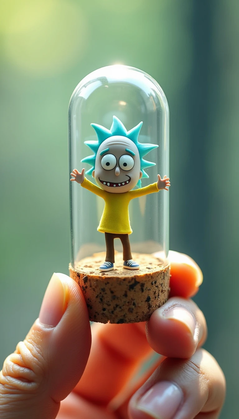 Photorealistic, 8k, Micro Tiny Baby Rick and Morty... - FluxPro.art