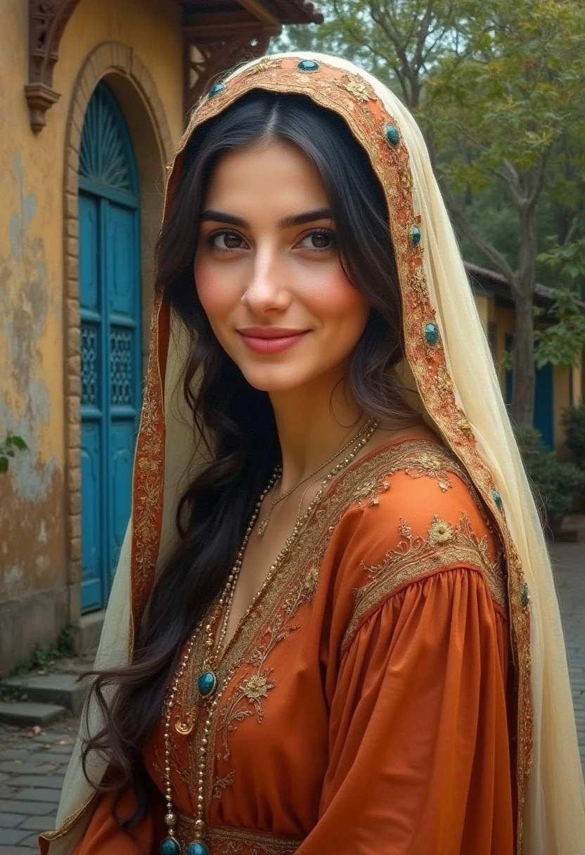 The image of a beautiful and kind Persian woman ... - FluxPro.art