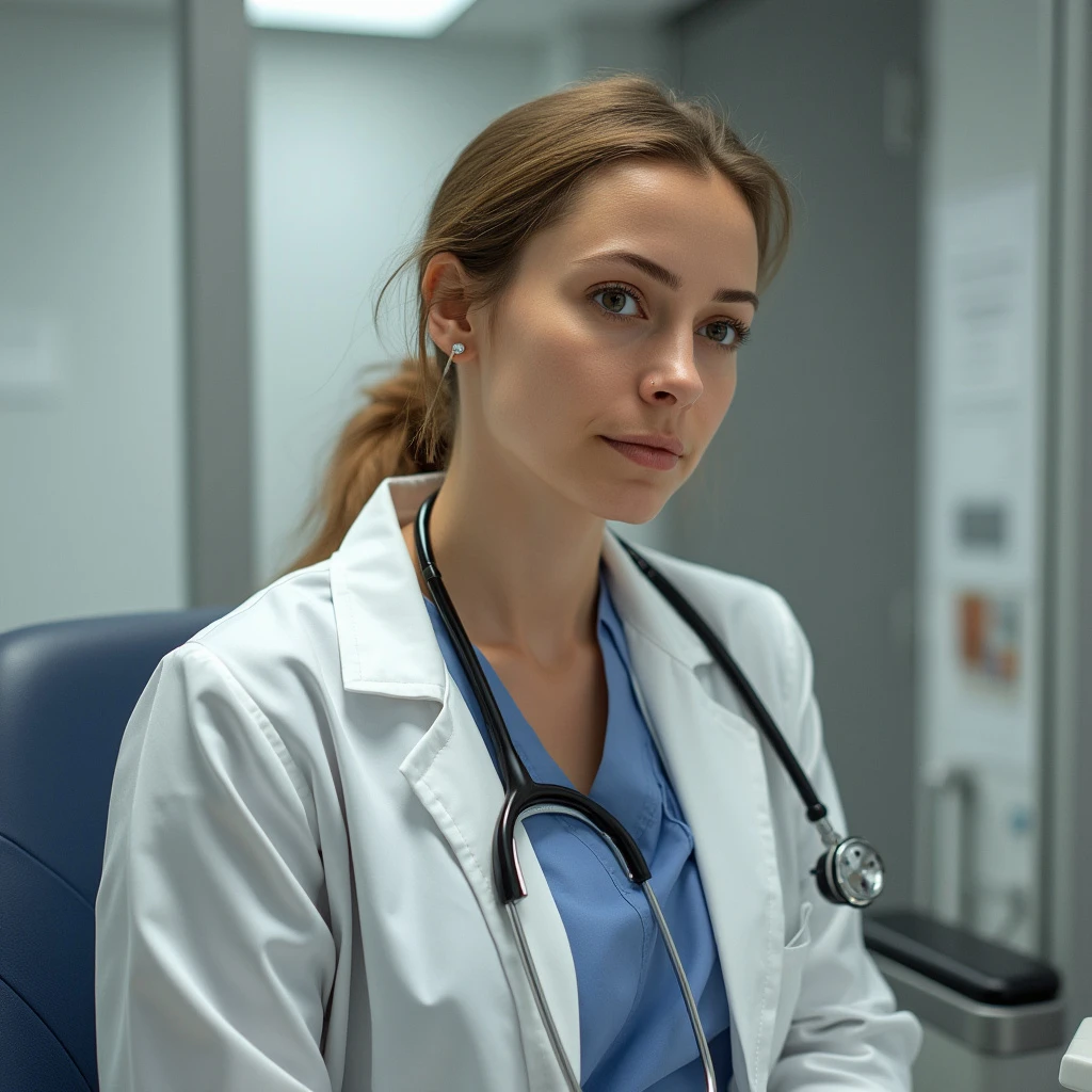 create an image of a woman in the vascular... - FluxPro.art