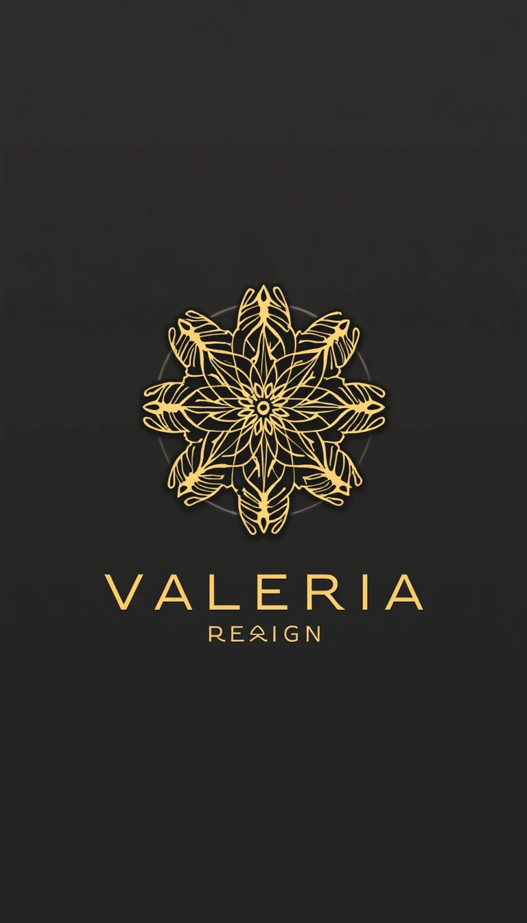 design valeria logo - FluxPro.art