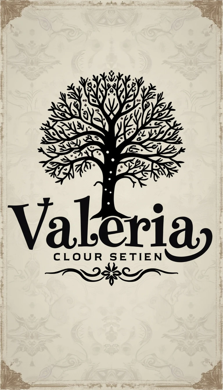 design valeria logo - FluxPro.art