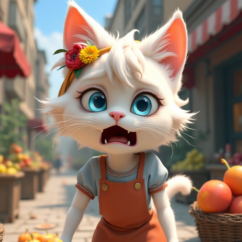 "Create a 3D Disney Pixar-style animation of Lily,... - FluxPro.art