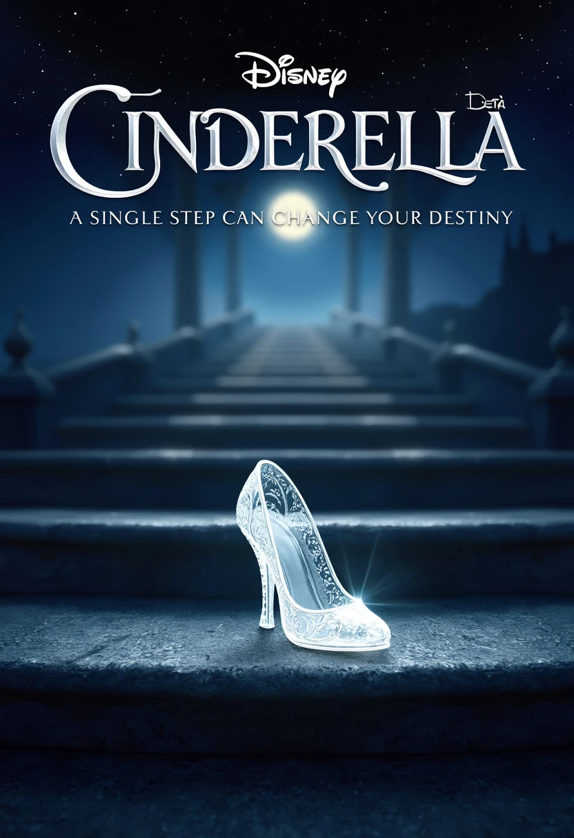 Movie Poster Title: "Cinderella" Tagline: "A... - FluxPro.art