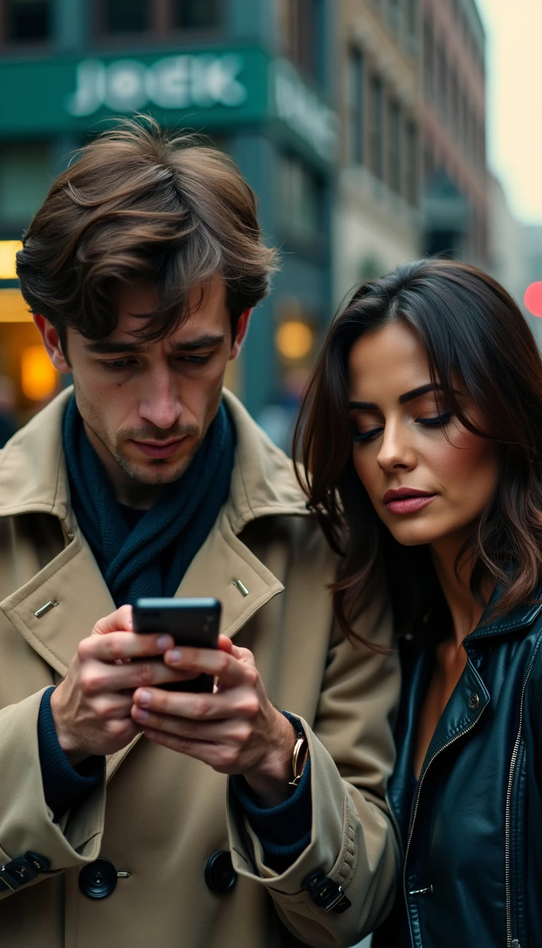 Modern movie poster for the film "JSTLK" with a... - FluxPro.art