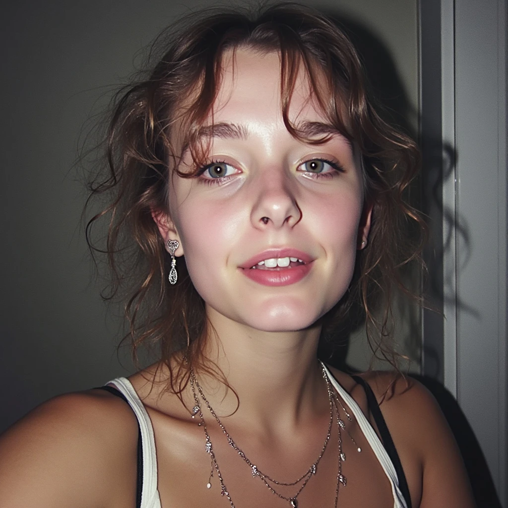 boring bad quality snapchat selfie circa 2015 of... - FluxPro.art