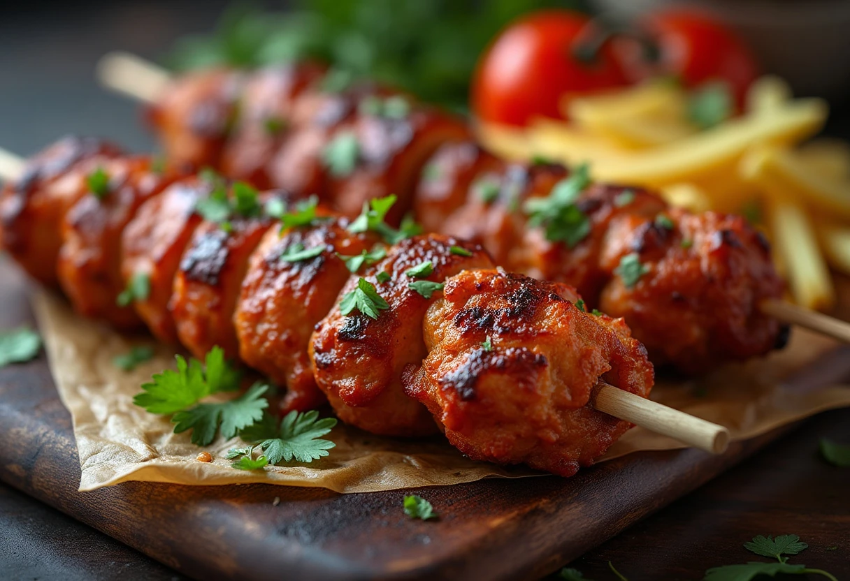 A "hyper realistic" photo of a kebab,... - FluxPro.art