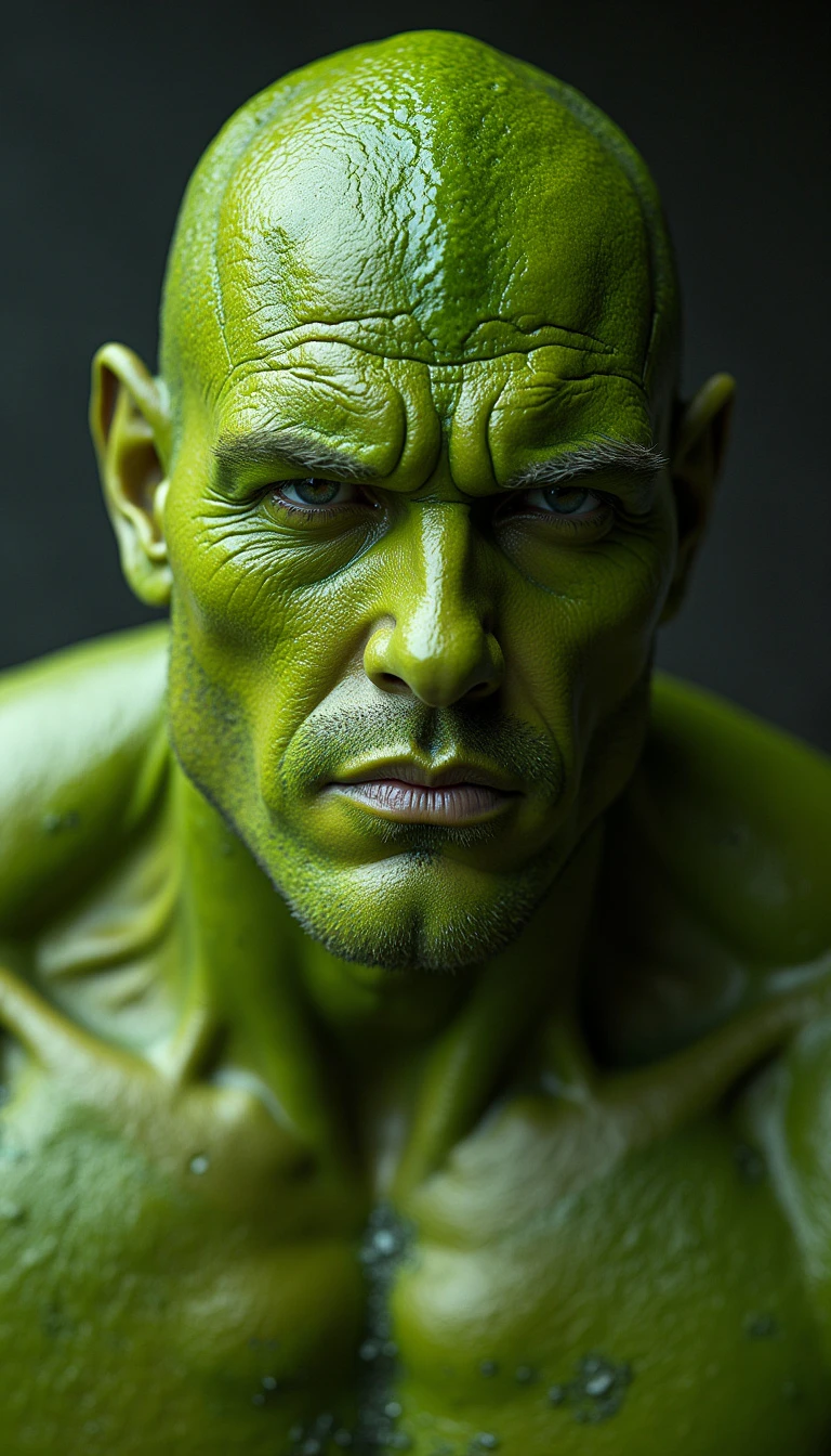 Cinematic, strong muscular man, skin crafted... - FluxPro.art