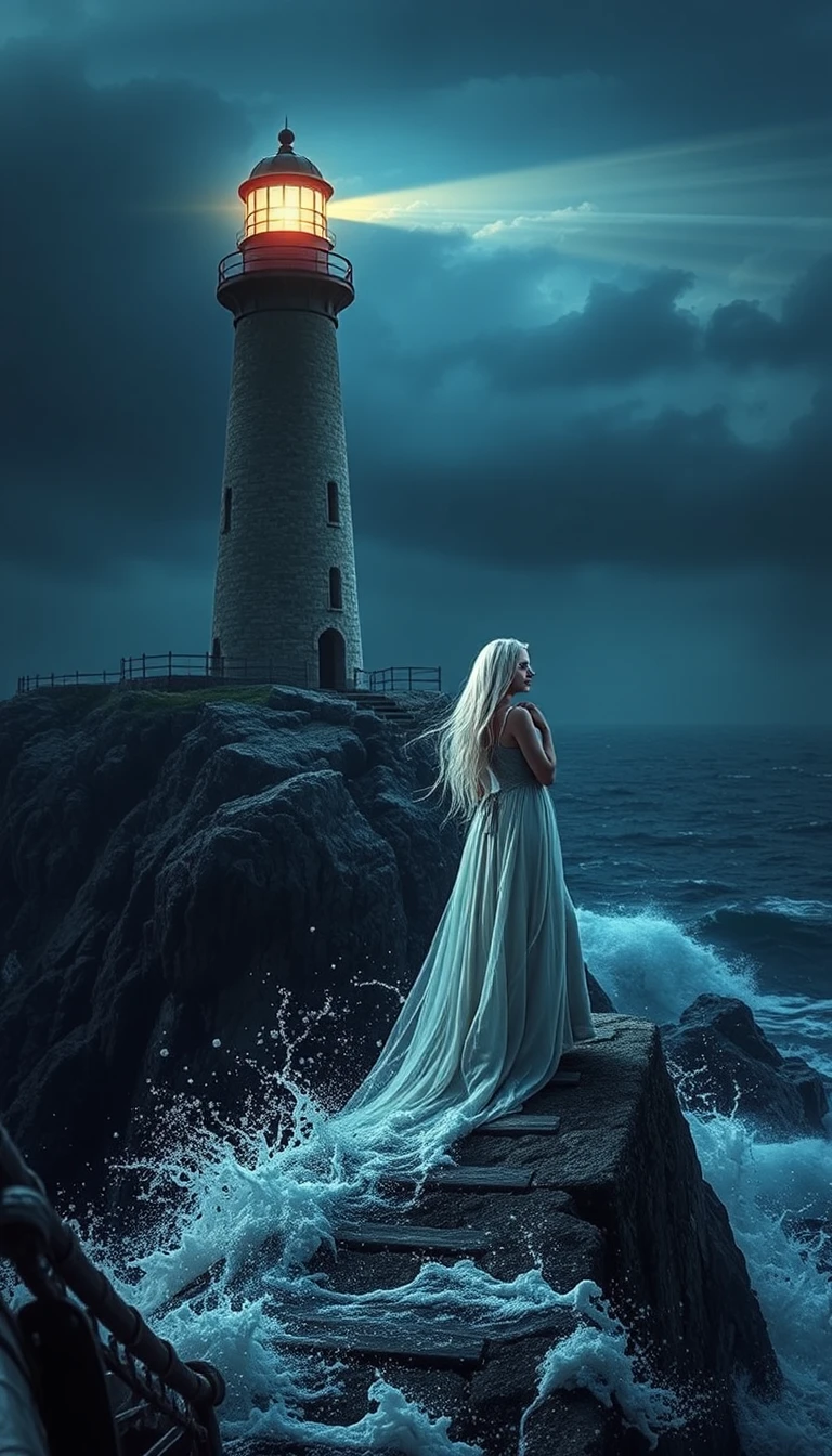 Imagine an intriguing scene featuring a towering... - FluxPro.art