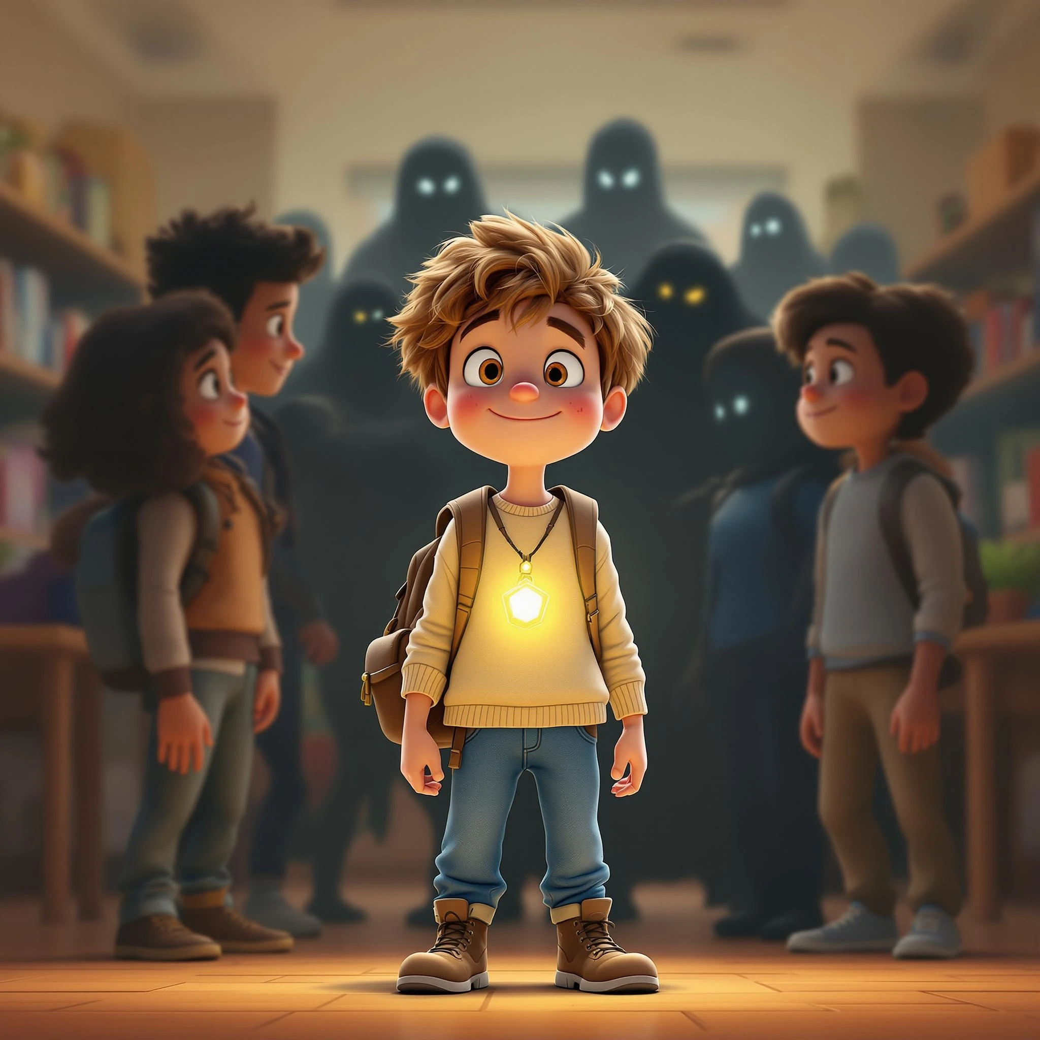 Create a cartoon 3D Disney Pixar style scene... - FluxPro.art