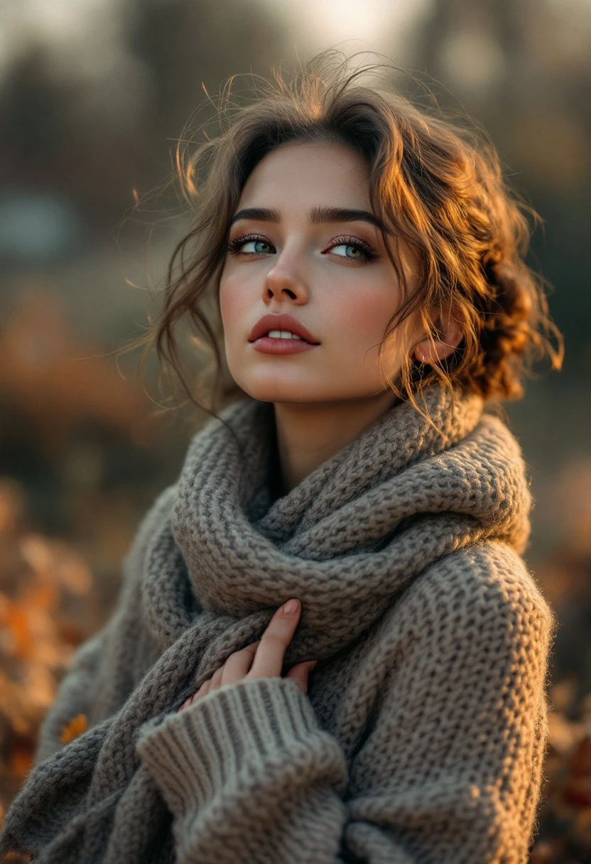 Hyperrealistic digital image of a beautiful model... - FluxPro.art