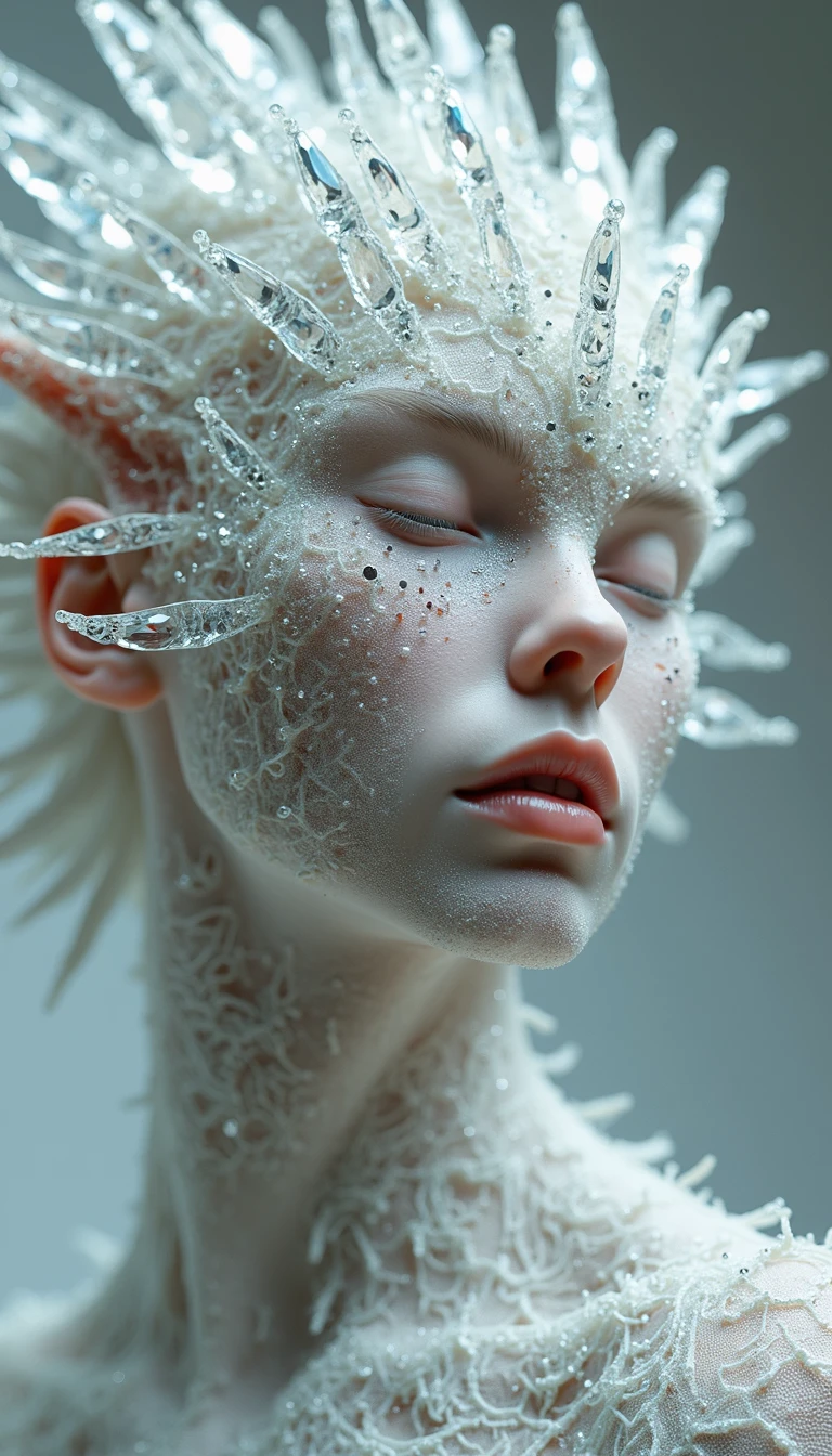 Hyper realistic and detailed biomorphism aesthetic... - FluxPro.art