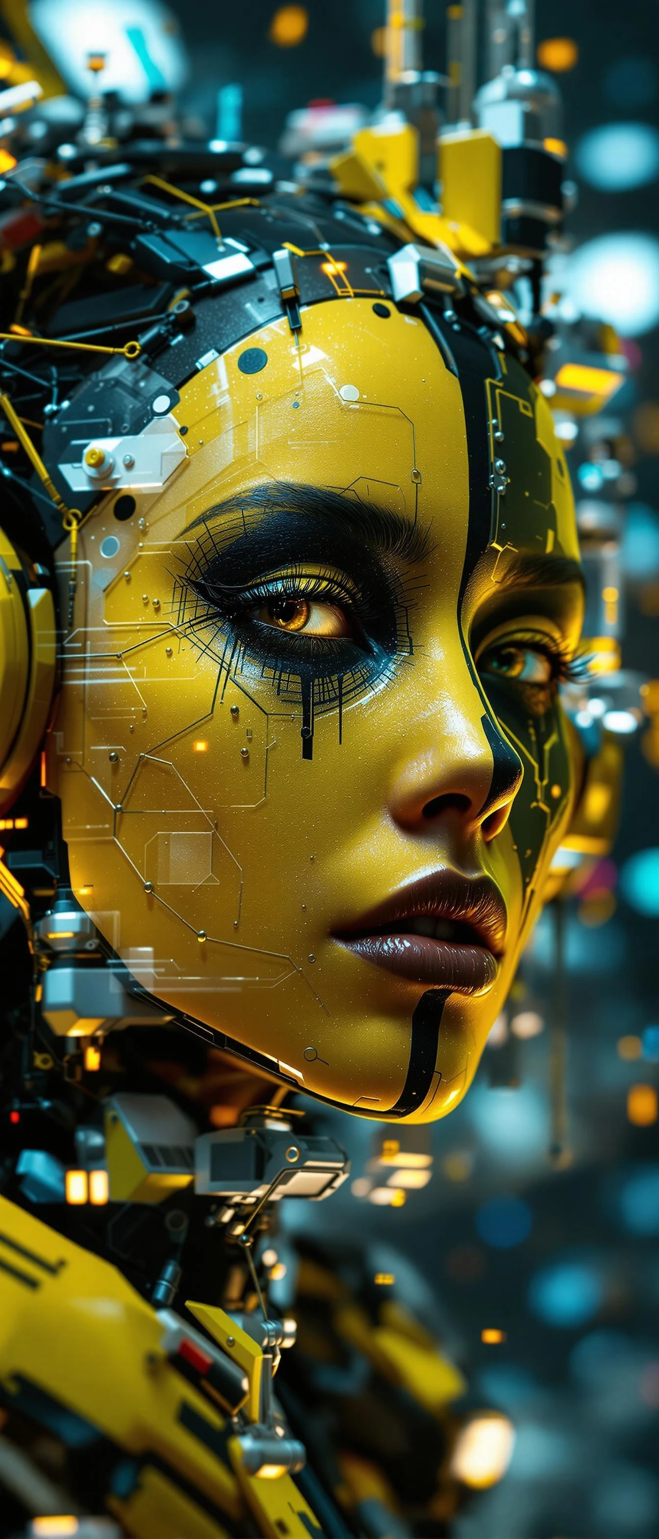 A cinematic shot of a futuristic, high-tech styled... - FluxPro.art