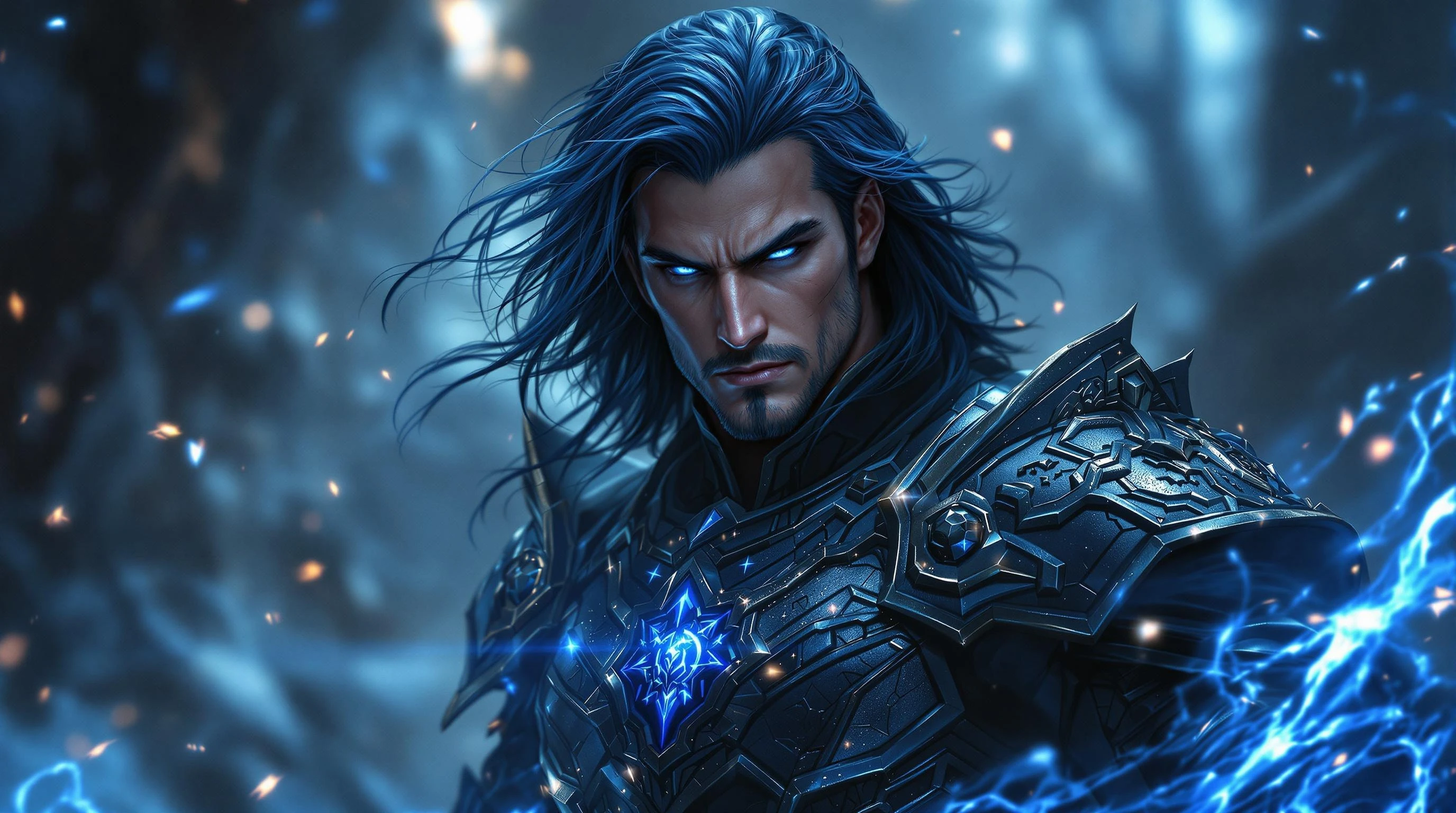 An impossibly handsome god in his early thirties,... - FluxPro.art