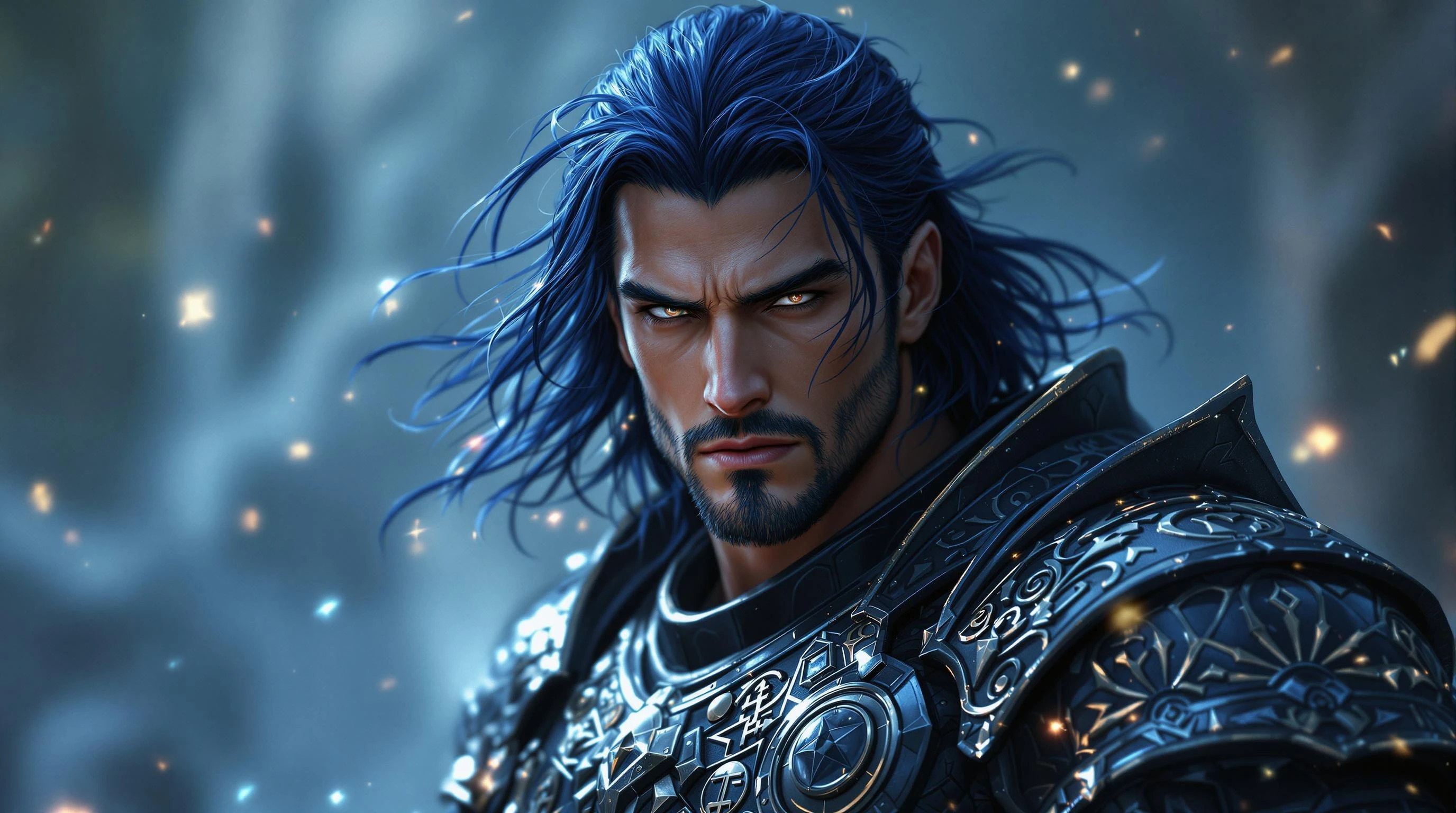 An impossibly handsome god in his early thirties,... - FluxPro.art