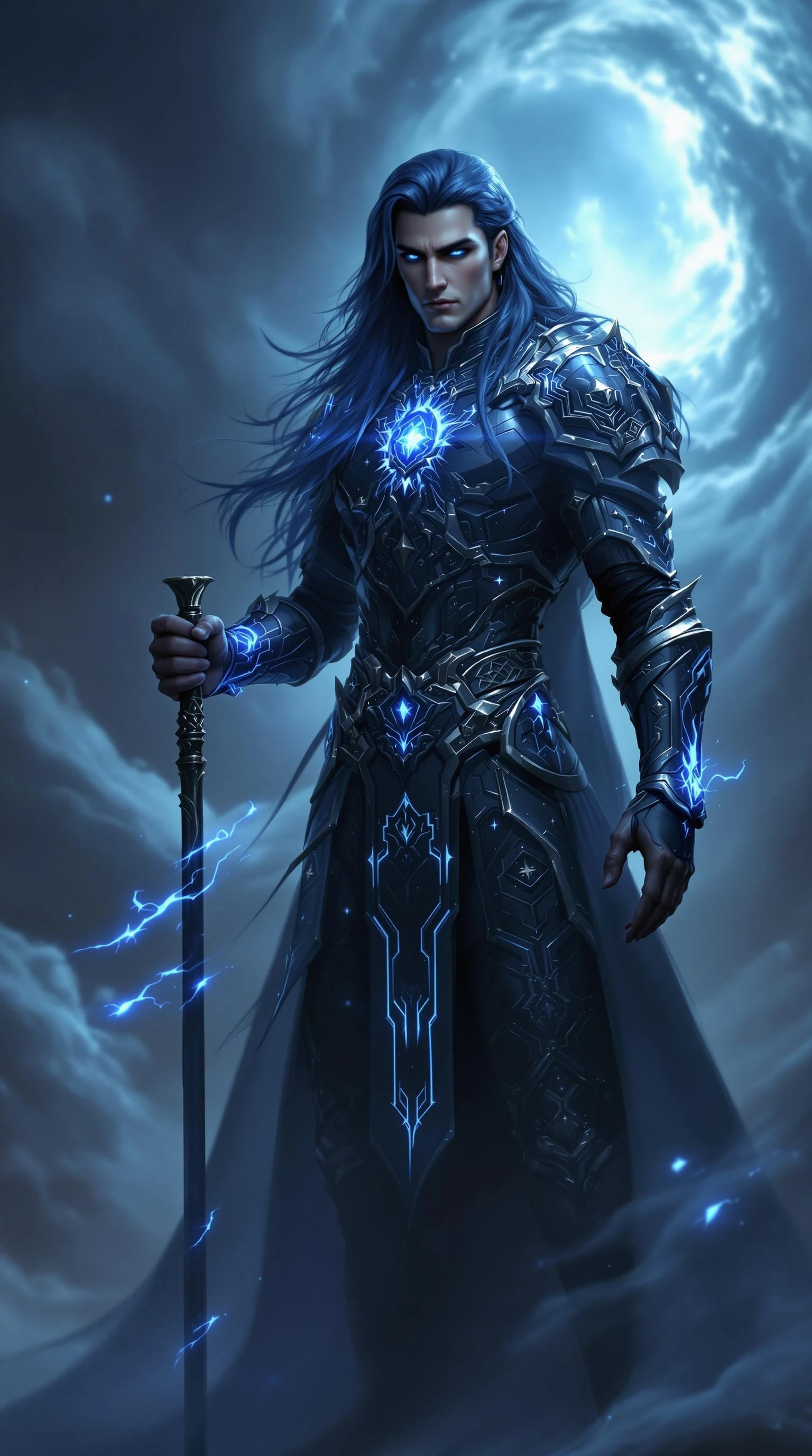 A strikingly handsome god in his early thirties,... - FluxPro.art