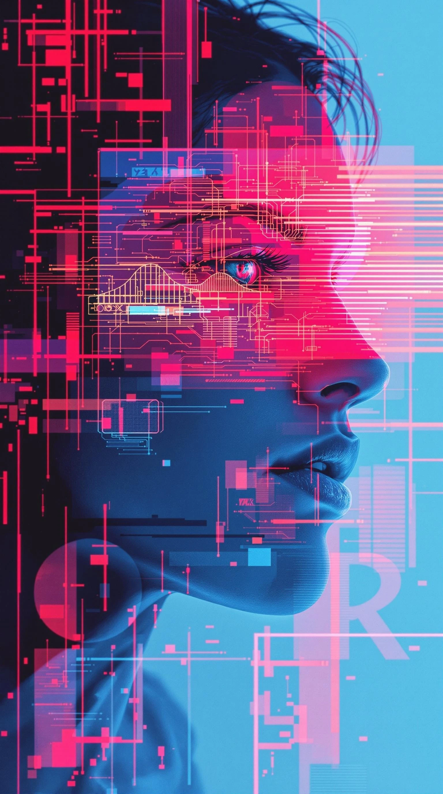 A minimalist screen print line art fashion... - FluxPro.art