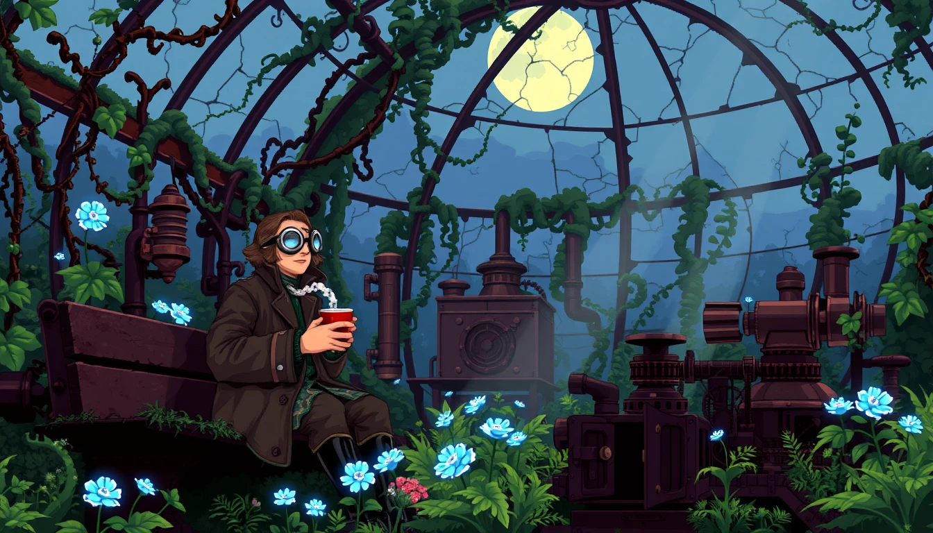 "8-bit pixel art of a lone traveler in a... - FluxPro.art